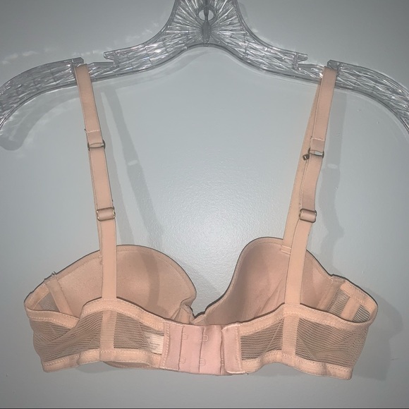 Lively | Intimates & Sleepwear | Lively 32a Pushup Nude Mesh Side Bra ...